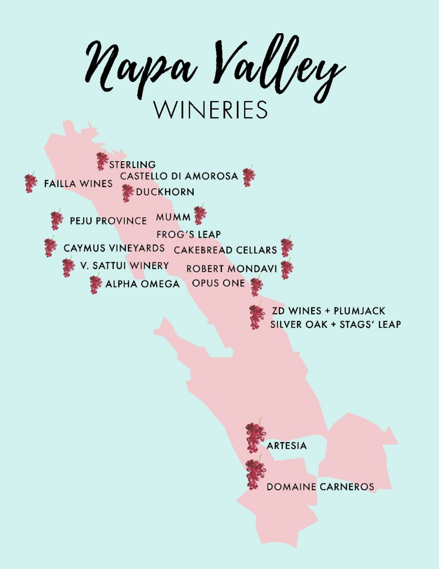 Winery map - Verbal Gold Blog